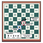 How to Play Damath - Damath Math Checkers