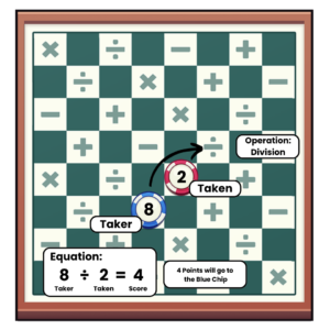 How to Play Damath - Damath Math Checkers