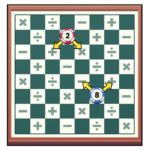 How to Play Damath - Damath Math Checkers