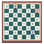 How to Play Damath - Damath Math Checkers